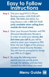 Phone Banking – WCCU Credit Union